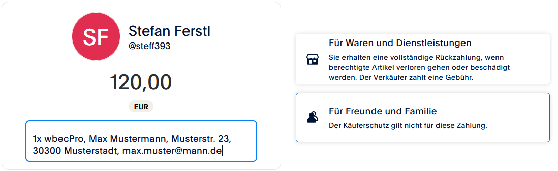 Bestellung / Preise | wbec