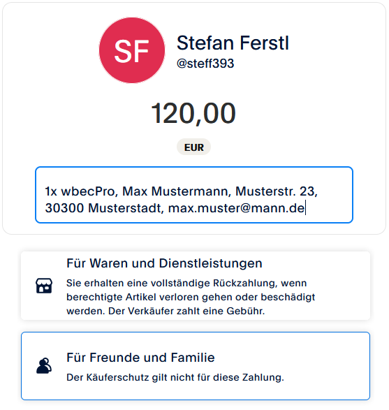 Bestellung / Preise | wbec